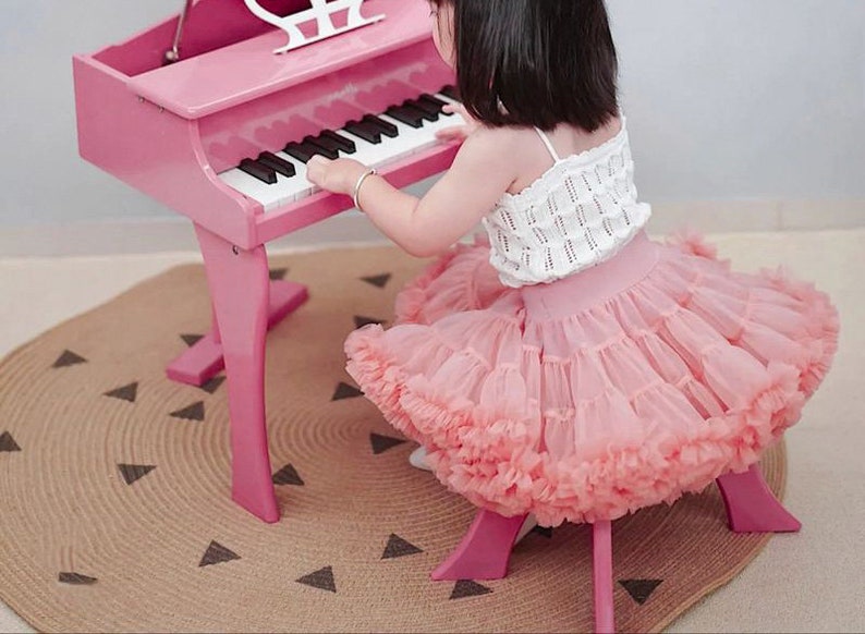 Pink Tulle Girl's Petticoats,princess Girls Petticoat, Girls Party ...