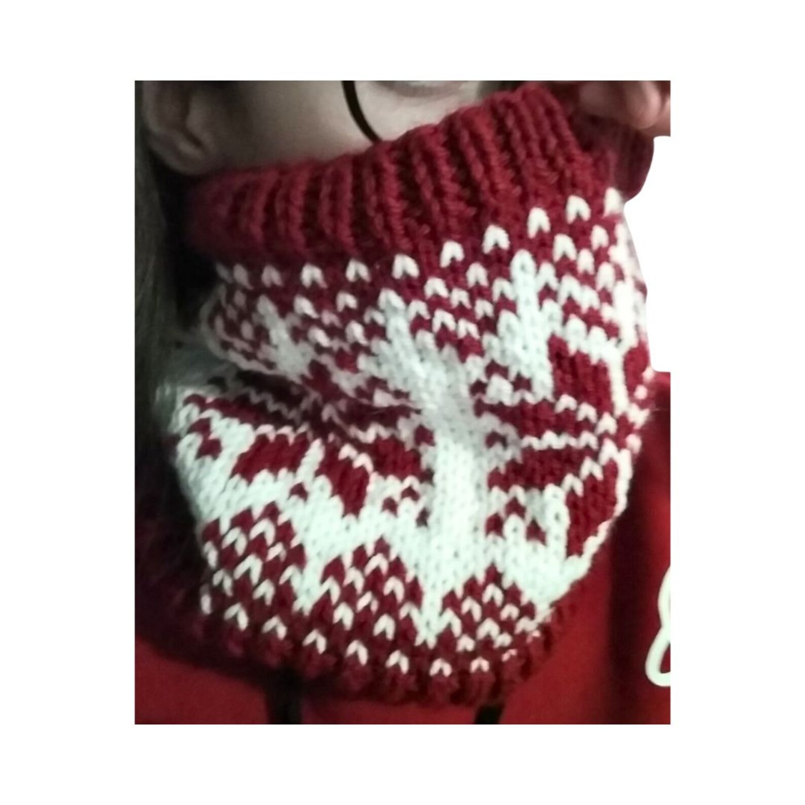 Christmas Fair Isle Knitting Charts: Reindeer, Snowflake, Snowman (5 ...
