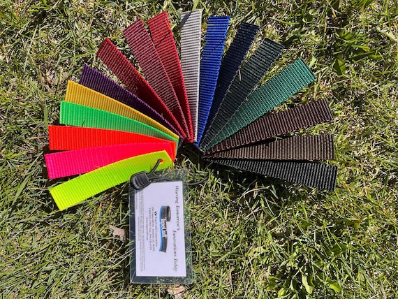 Nylon Webbing by the Yard 17 Colours Multiple Widths: | Etsy