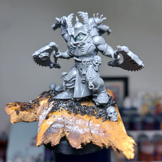 Miniature Kitbash Nurgle Blessed Corpsgrinder Mutant. | Etsy