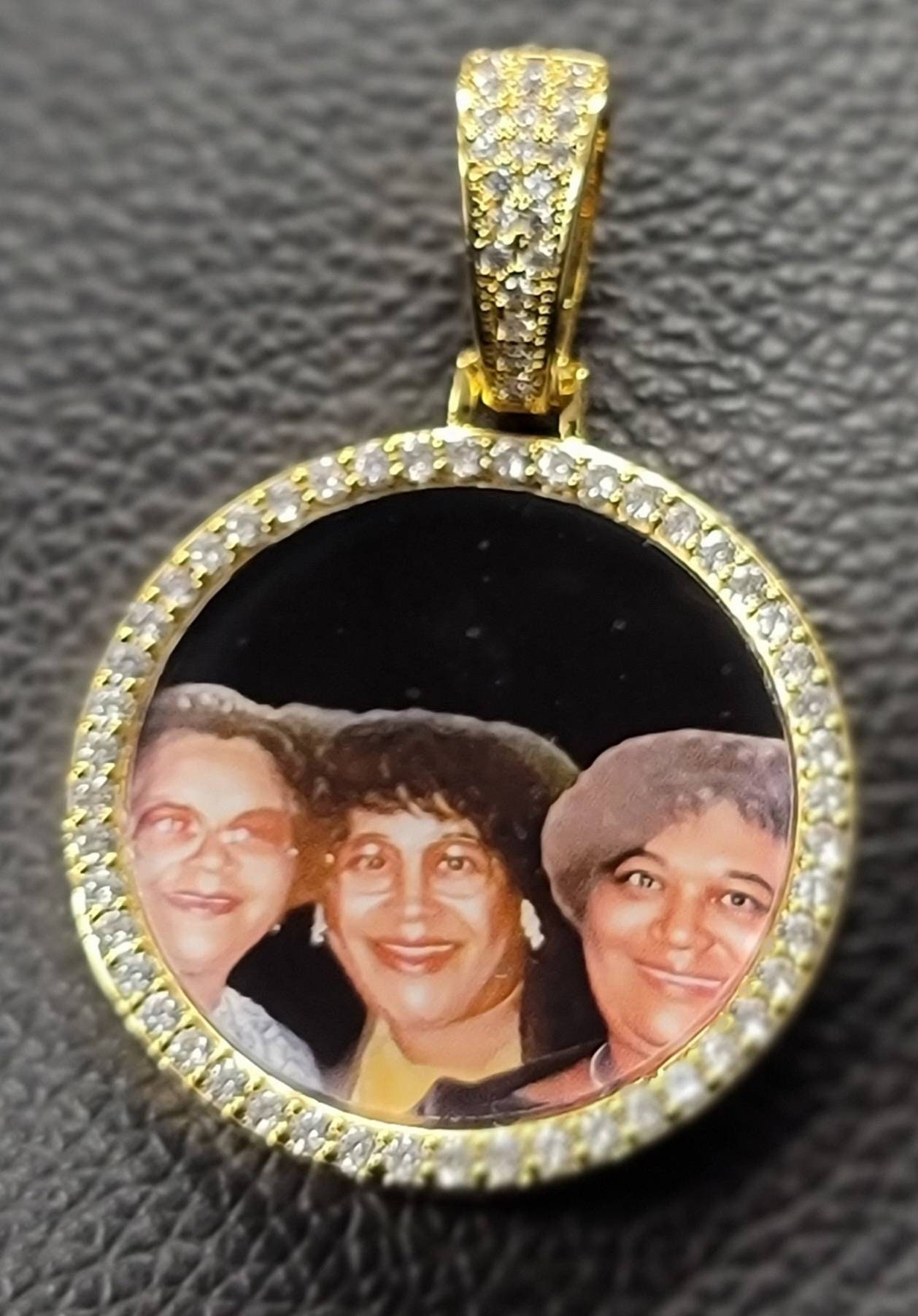 Custom Made Photo Pendant With Free 20" Chain. Personalized Necklace ...