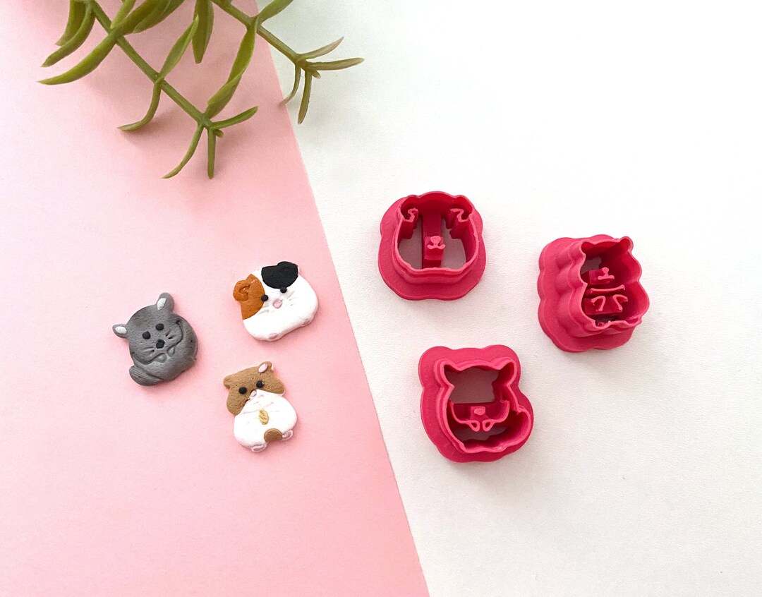 Pocket Pets Polymer Clay Cutters, Hamster Cutter, Chinchilla Cutter ...