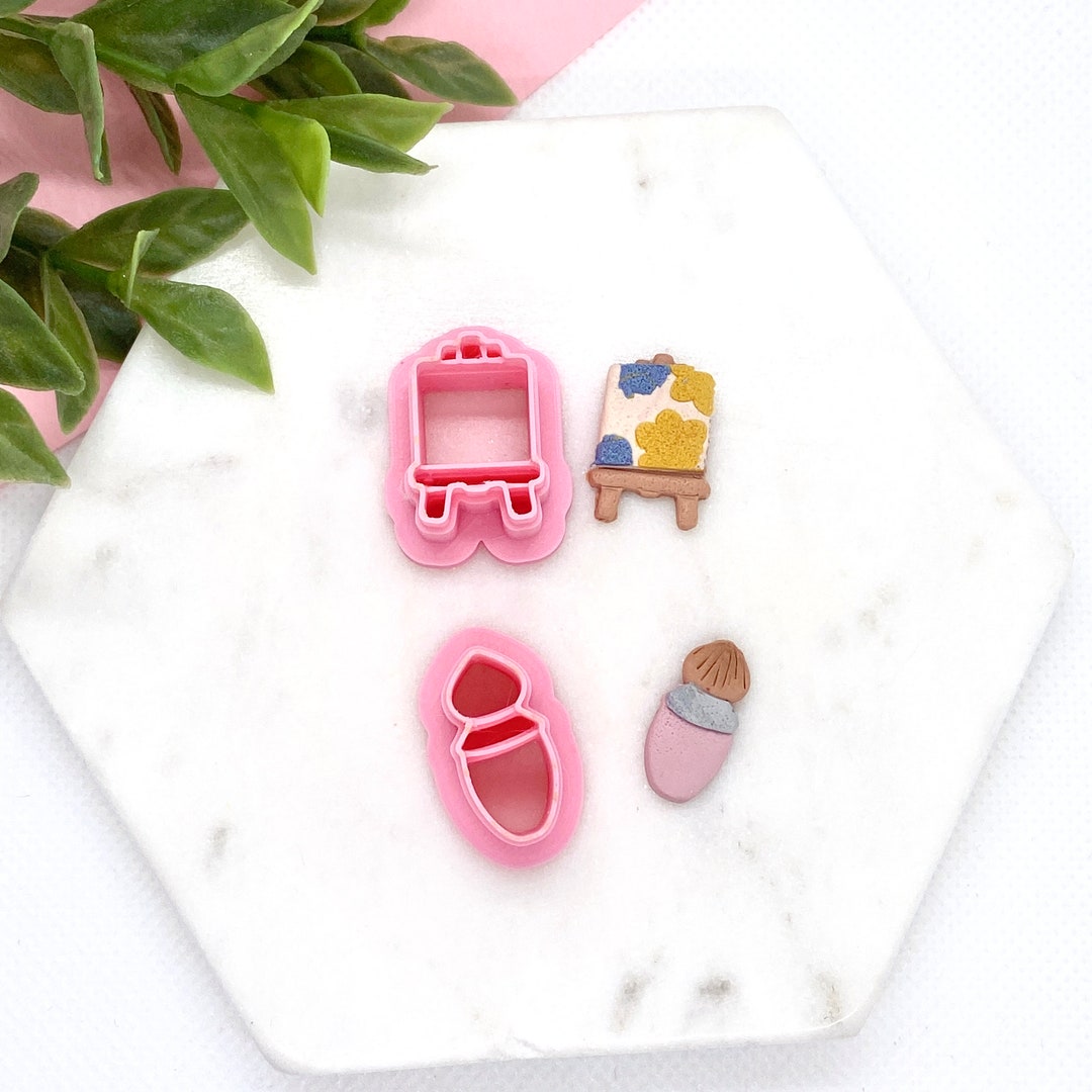 Art Polymer Clay Cutters, | Art Easel Cutters | Paint Brush Cutter ...