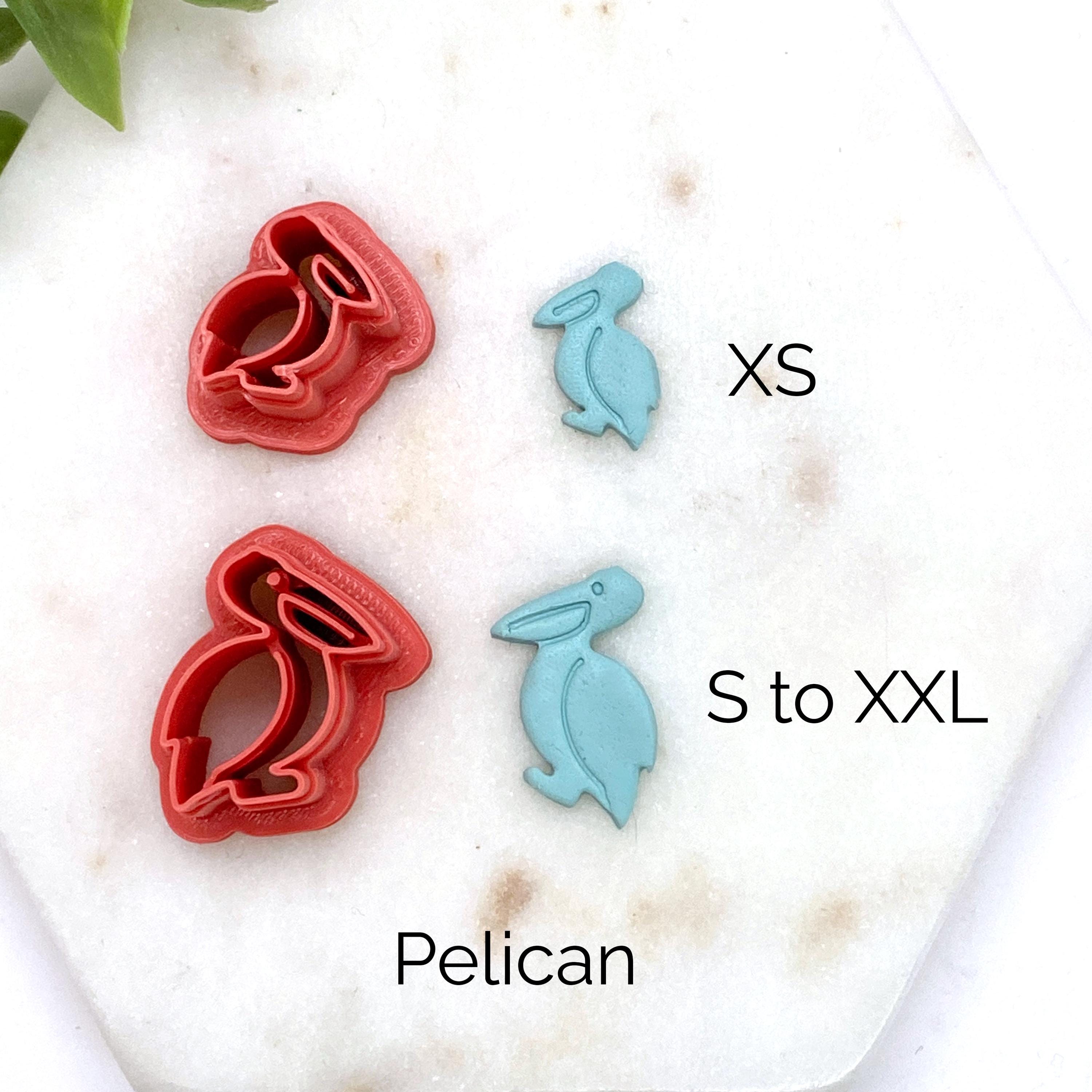 Pelican Polymer Clay Cutter | Bird Cutter | Summer Cutter | Ocean Style ...