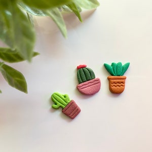 Cactus Polymer Clay Cutter | Plant Cutter | Succulent Cutter | Earring ...