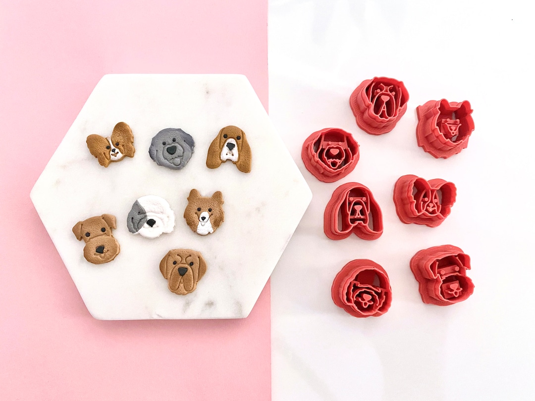 Dog Cutters Part 4 for Polymer Clay, Sheltie Cutter, Papillon Cutter ...
