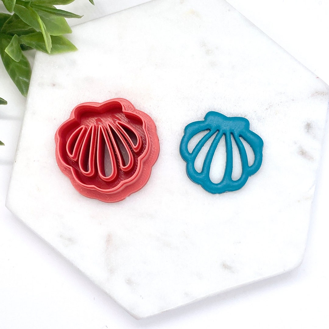 Sea Shell Cutter for Polymer Clay | Summer Polymer Clay Cutters | Beach ...