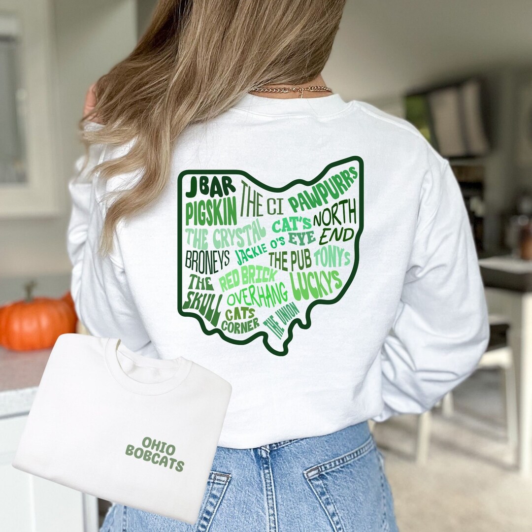 Ohio University Crewneck, OU Oh Yeah Crew Neck, Ohio Bobcats Sweatshirt ...