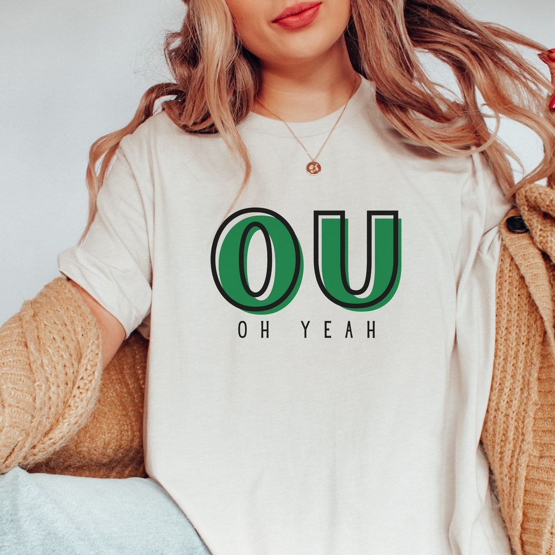 Ohio University Shirt, OU Oh Yeah Tshirt, Ohio Bobcats Spirit Wear, Athens Ohio College Shirt - Etsy