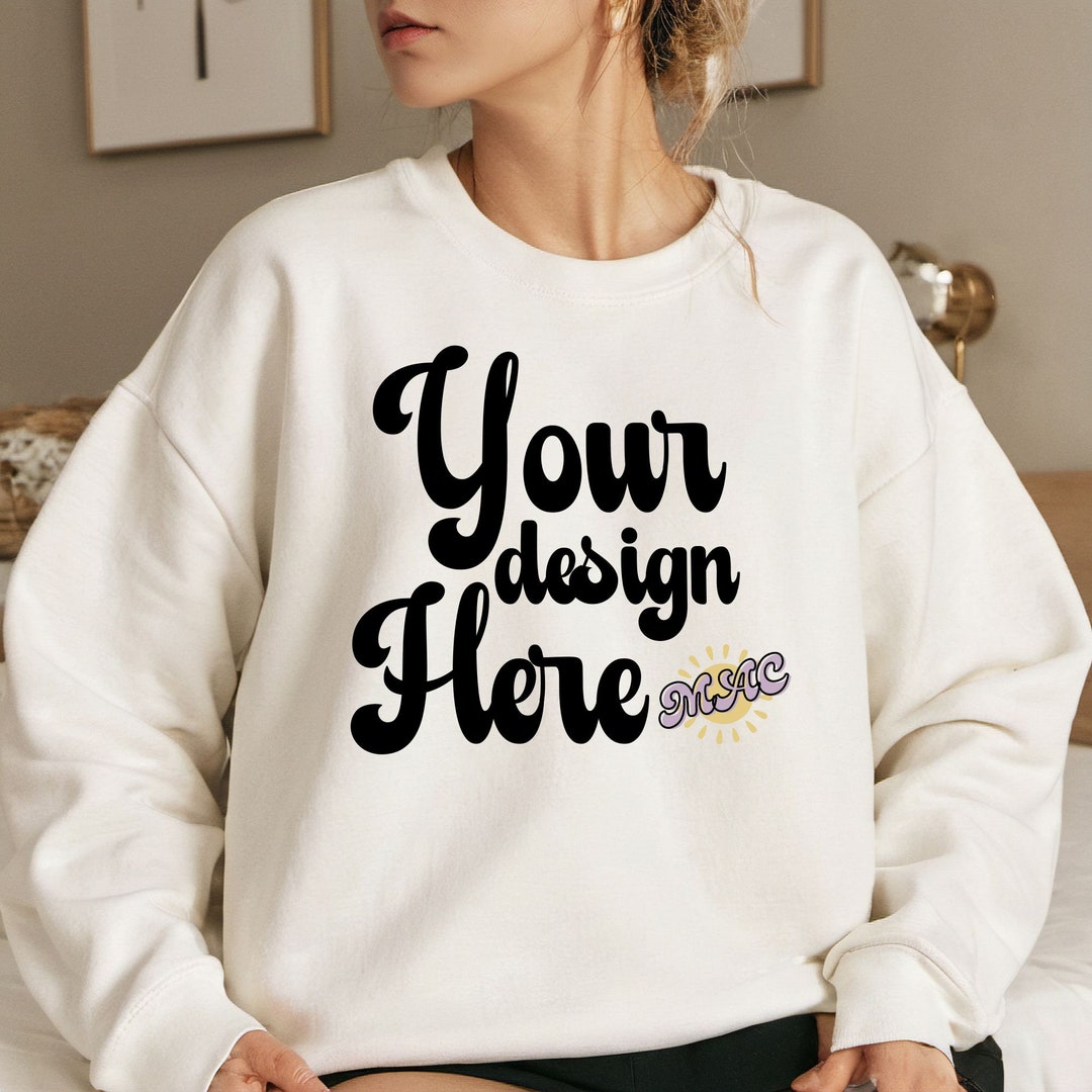 Create Your Own Crewneck, Custom Sweatshirt Design, Unisex Sizing ...