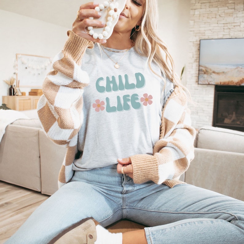 Retro Child Life Specialist Shirt, Child Life Tshirt, Child Life ...