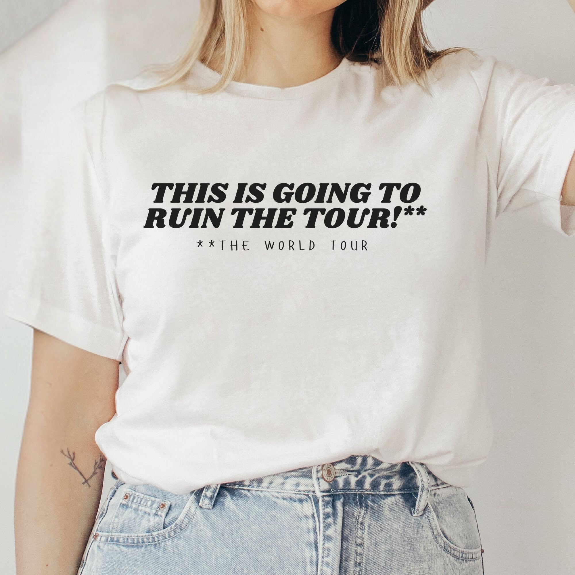 Justin Timberlake This is Going to Ruin the Tour Shirt, Meme Tshirt ...