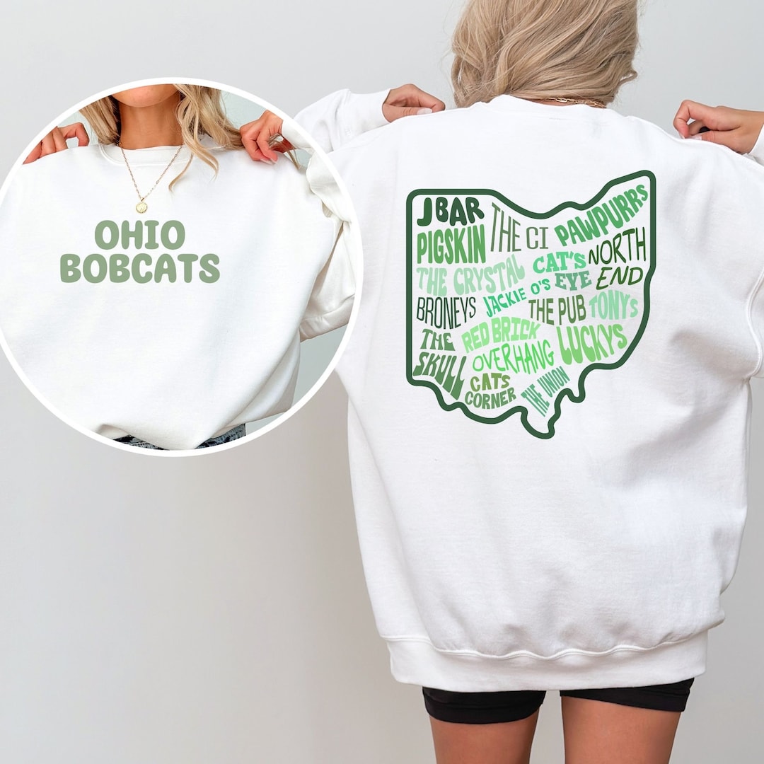 Ohio University Crewneck, OU Oh Yeah Crew Neck, Ohio Bobcats Sweatshirt ...