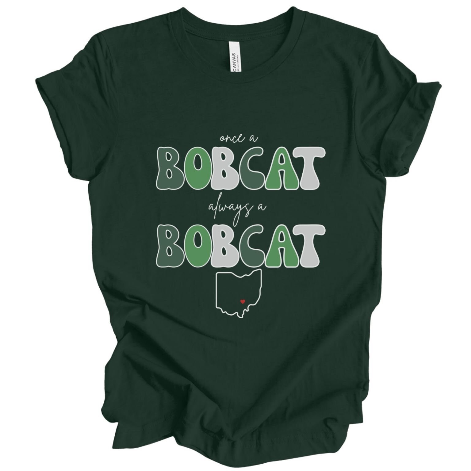 Ohio University Bobcats Shirt, OU Alumni Tshirt, Retro Ohio Bobcats ...
