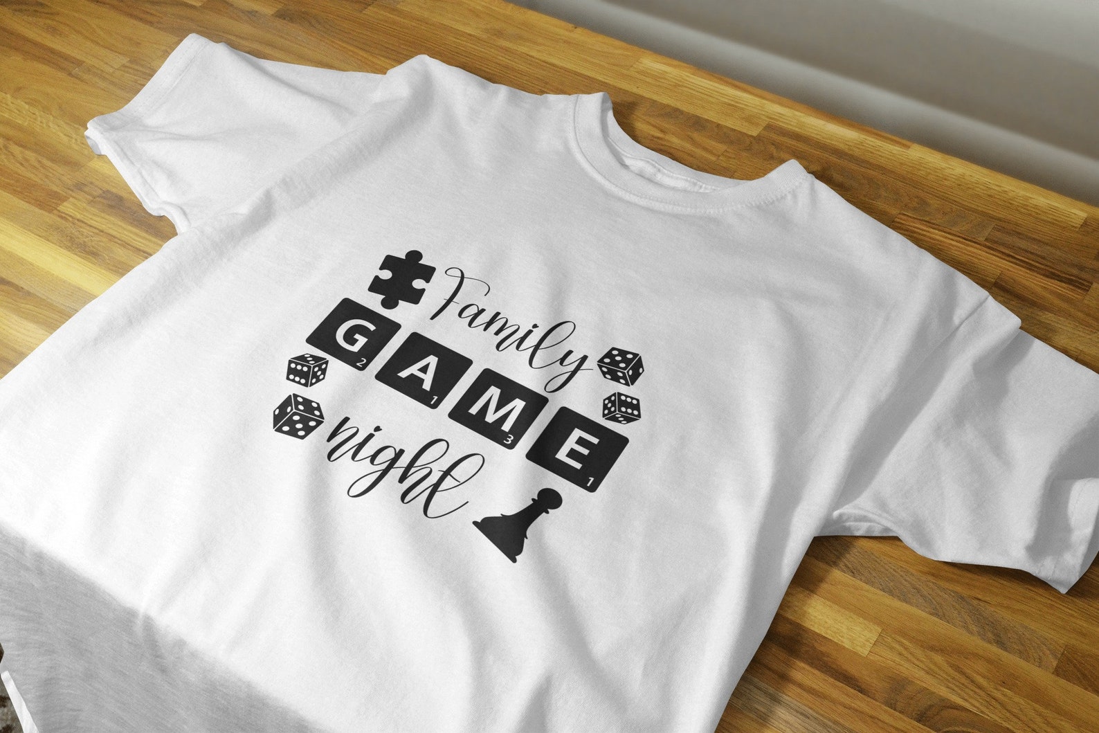 Family Game Night - Svg Png Jpg Dxf Eps Ai Pdf - Clipart Vector Cricut ...