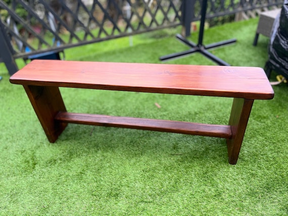 Rustic Garden Bench Scaffold Board Bench Reclaimed Bench - Etsy UK