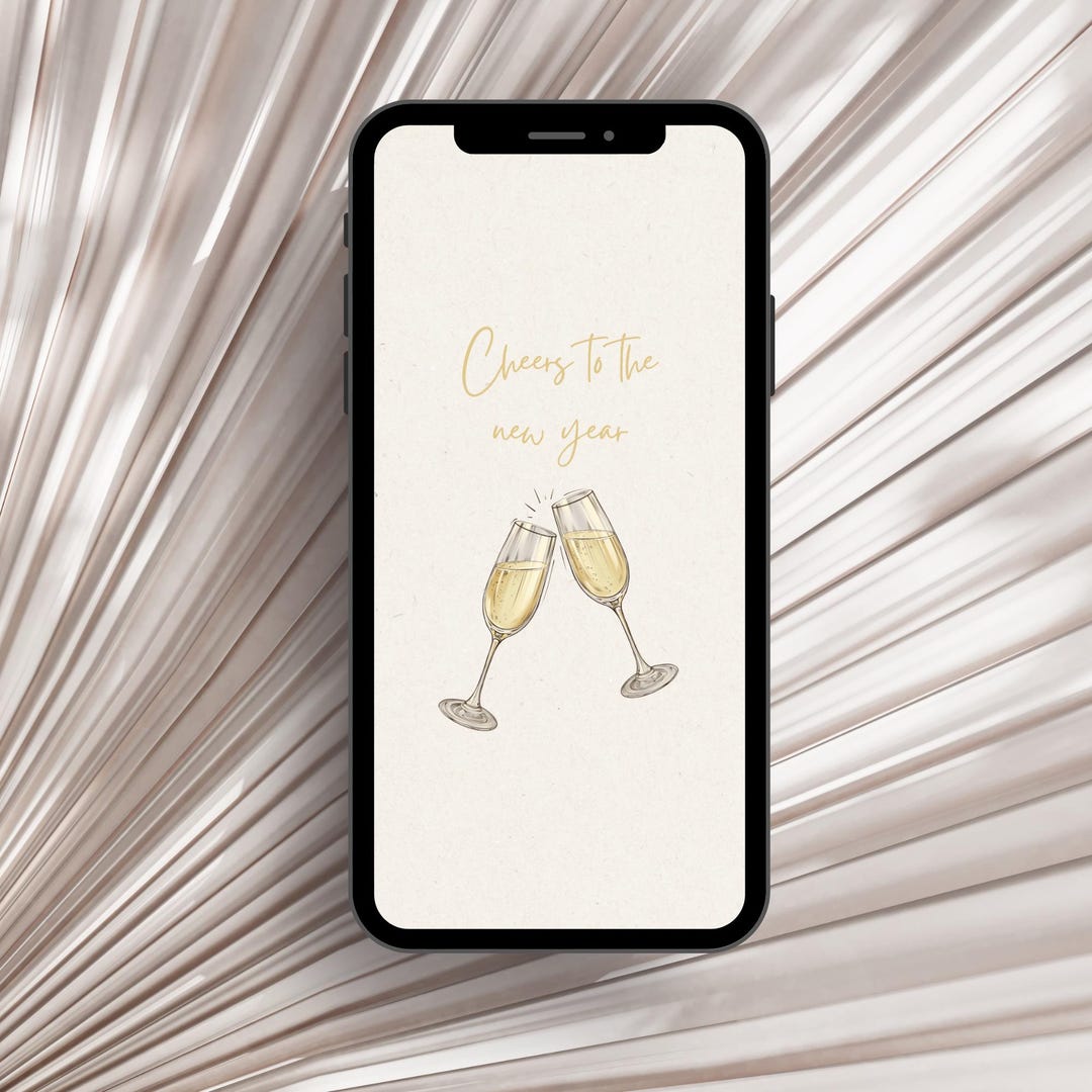 Digital New Year Card, Instant Download, Happy New Year Ecard 2025 ...
