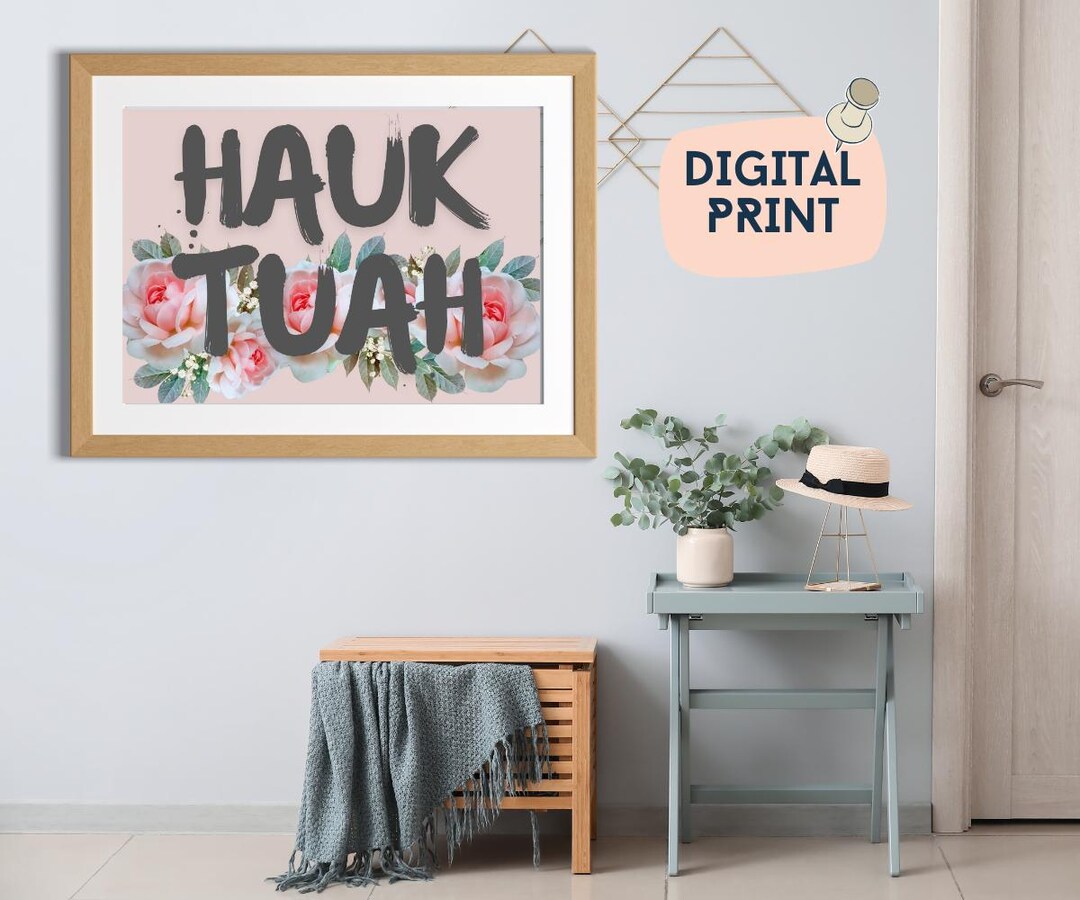 HAUK TUAH Digital Print Gallery Wall Home Decor Horizontal Display ...