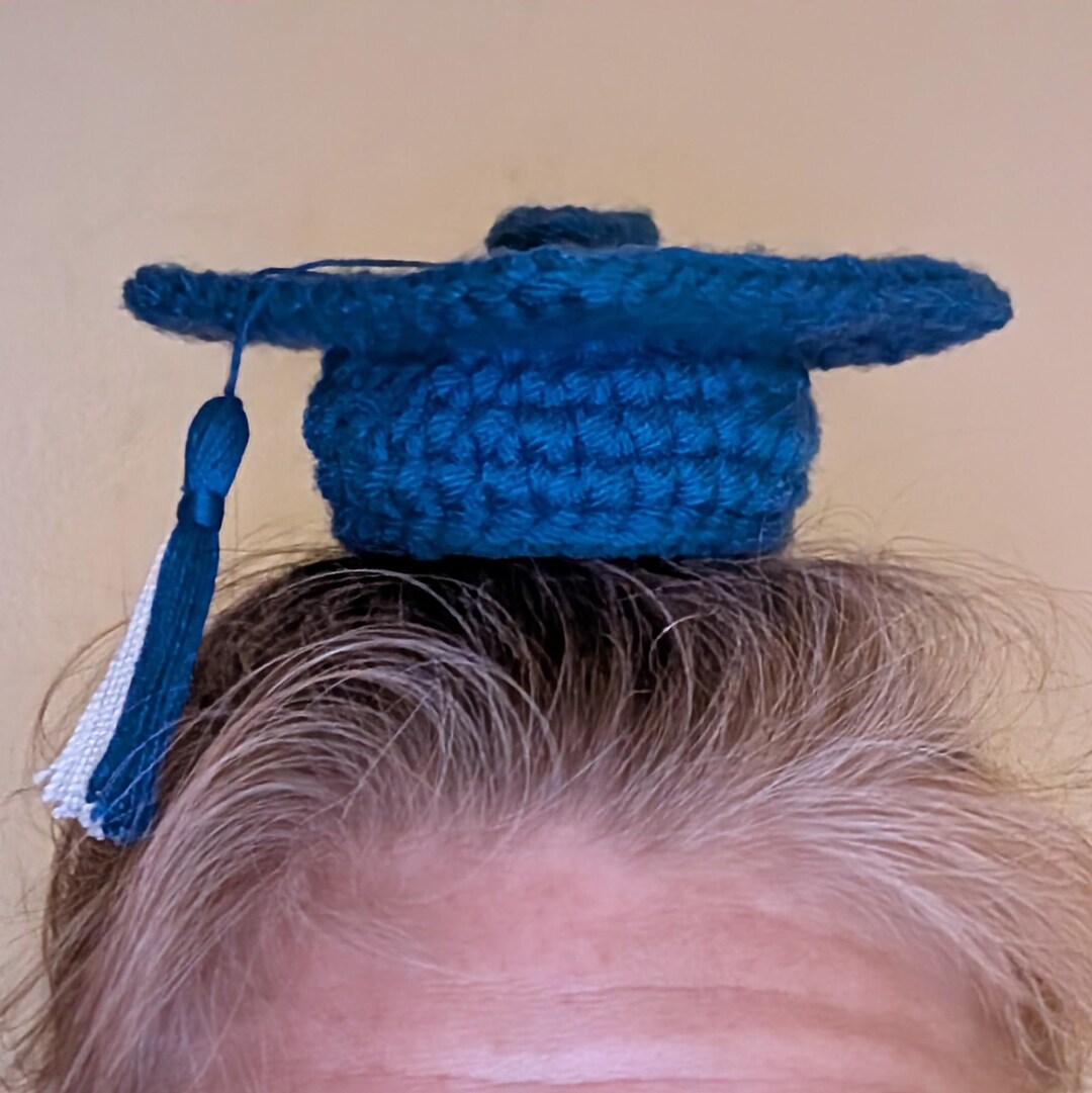 Mini Graduation Cap Hair Clip - Etsy