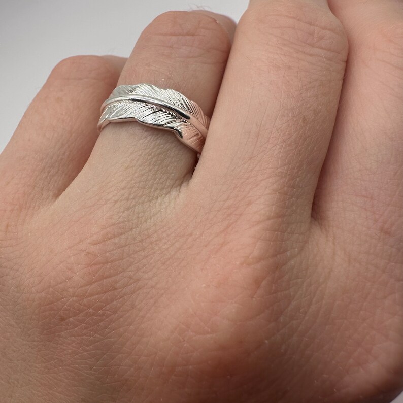 Leather Loss of Husband Memorial Ring, to My Husband in Heaven Plume ...