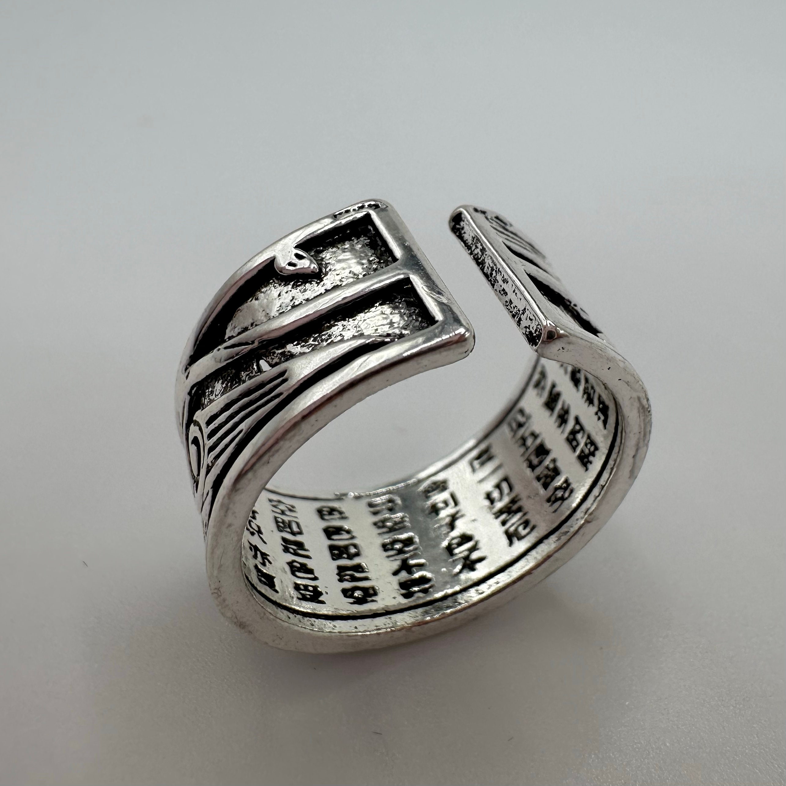 Mens Ring, Koi Fish Ring, Koi Ring, Fish Ring, Titanium Mens Ring ...