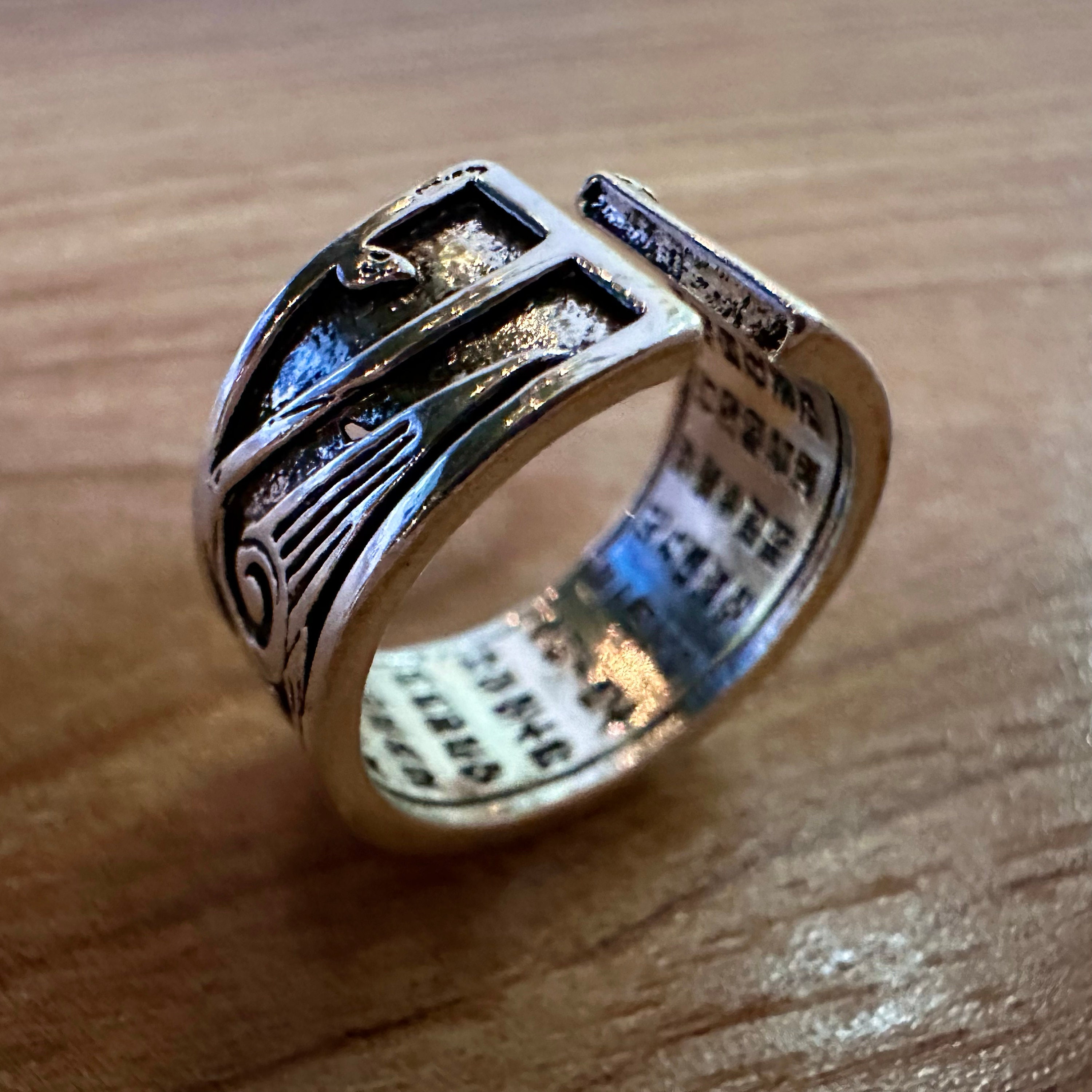 Mens Ring, Koi Fish Ring, Koi Ring, Fish Ring, Titanium Mens Ring ...