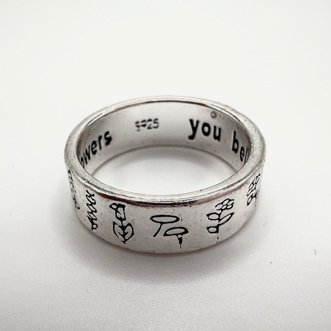 925 Sterling Silver Wildflower Ring, Cute Wildflower Ring, Flower Ring ...