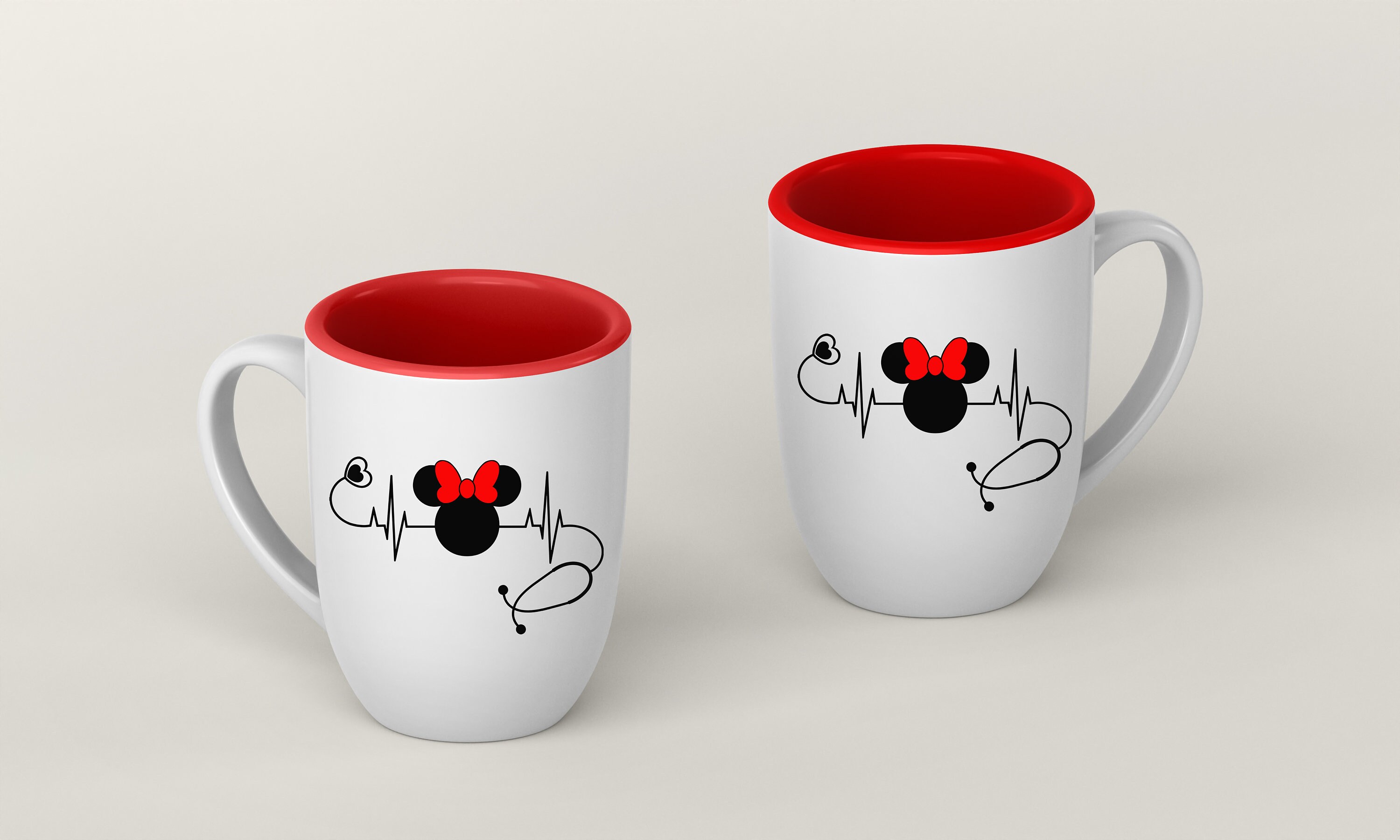 Mickey Mouse Mickey Mouse Love Line SVG Love Line Svg - Etsy