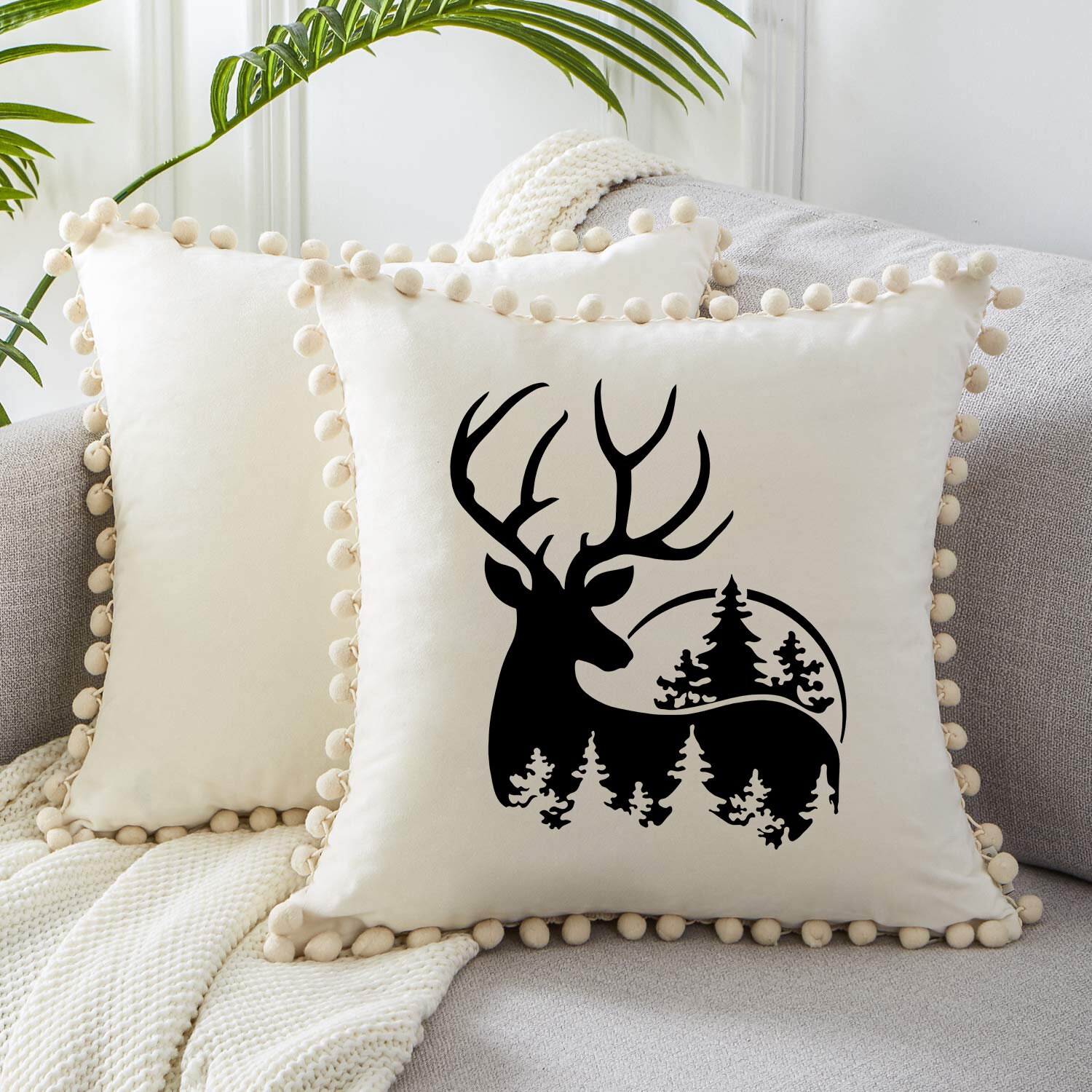 Deer Head SVG Deer Natural Svg Deer Clipart,deer Head Clipart,deers Svg ...