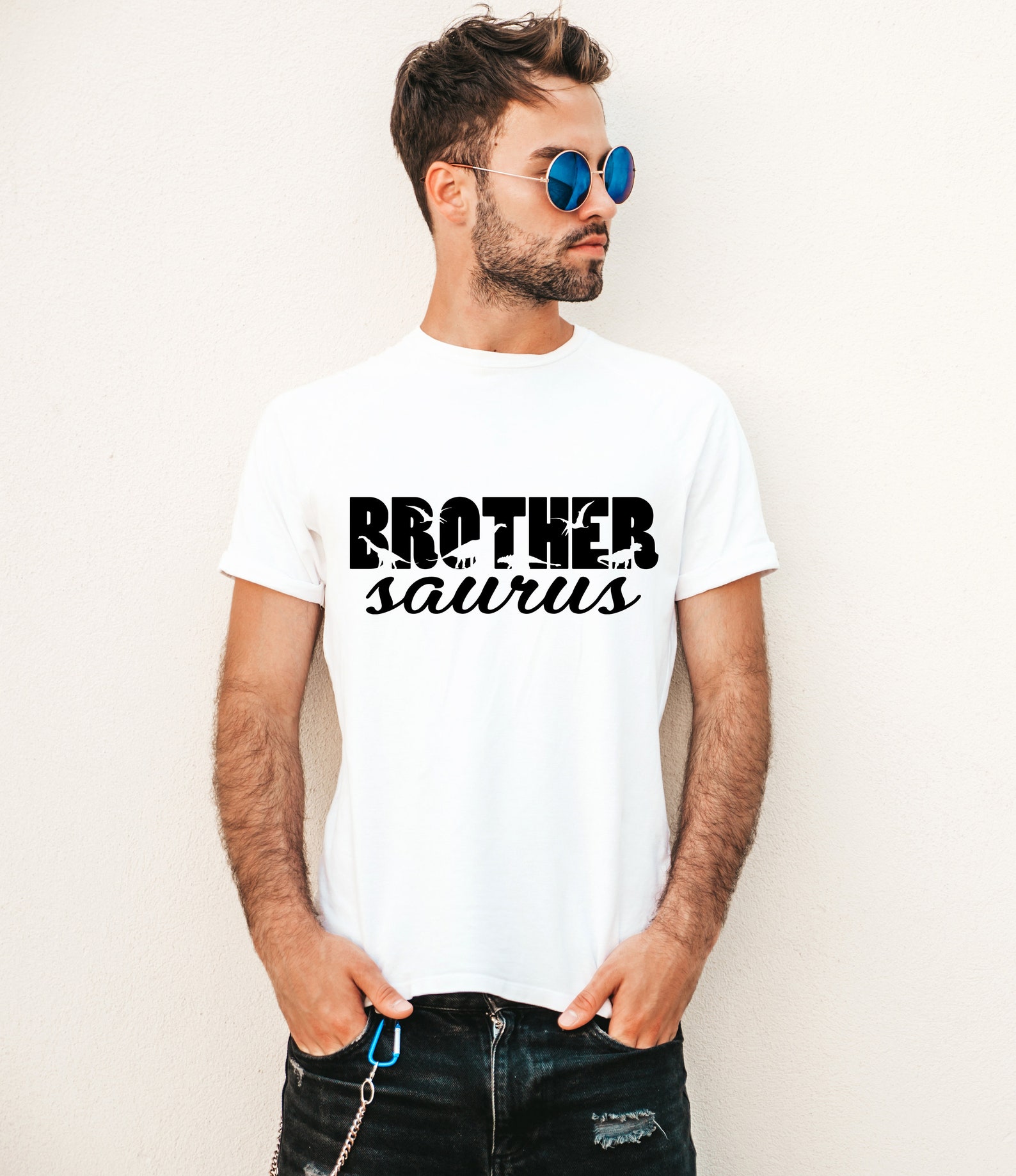 Brother Saurus Brother Saurus Svg Brother Dinosaur Svg - Etsy
