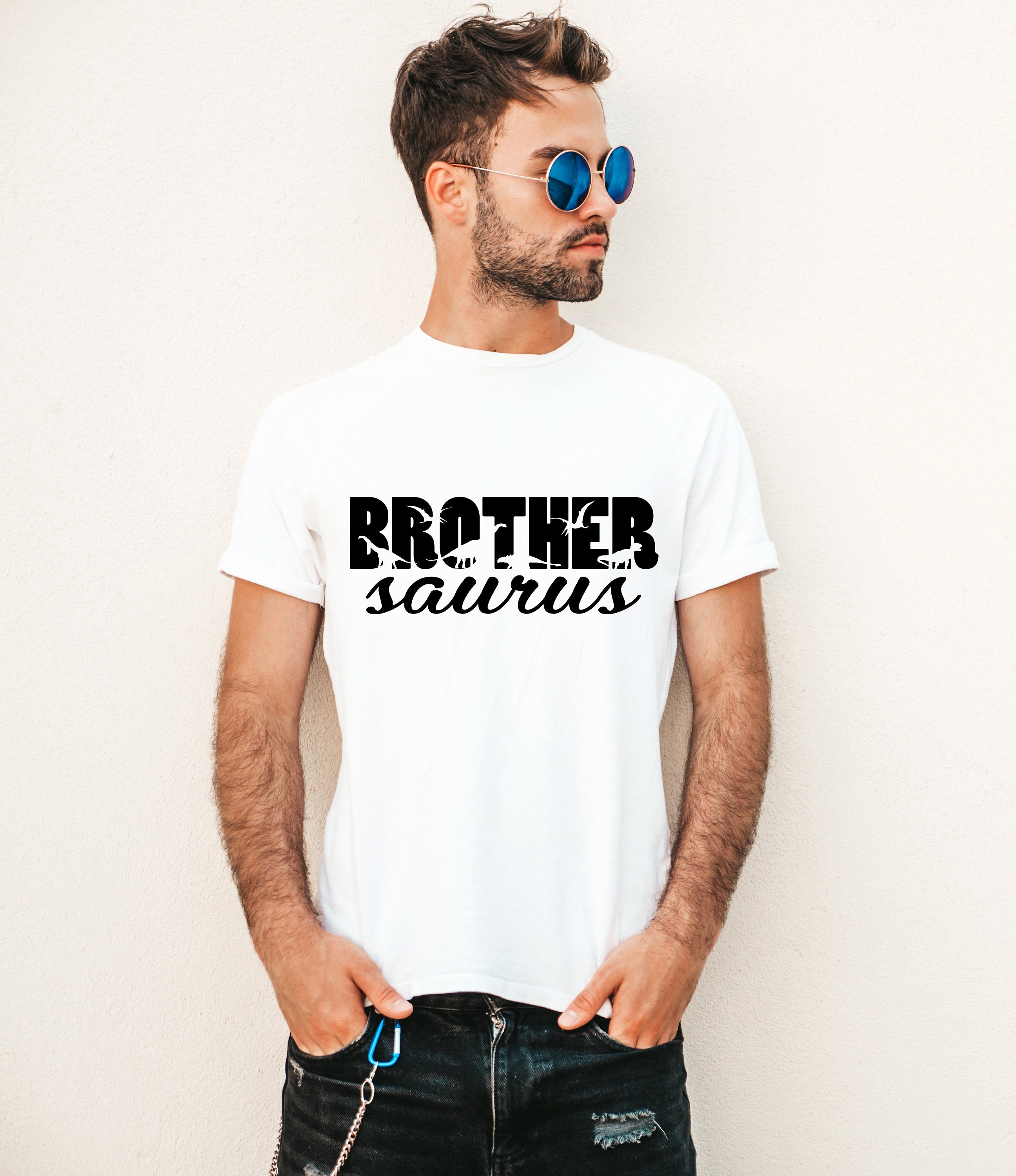 Brother Saurus Brother Saurus Svg Brother Dinosaur Svg - Etsy