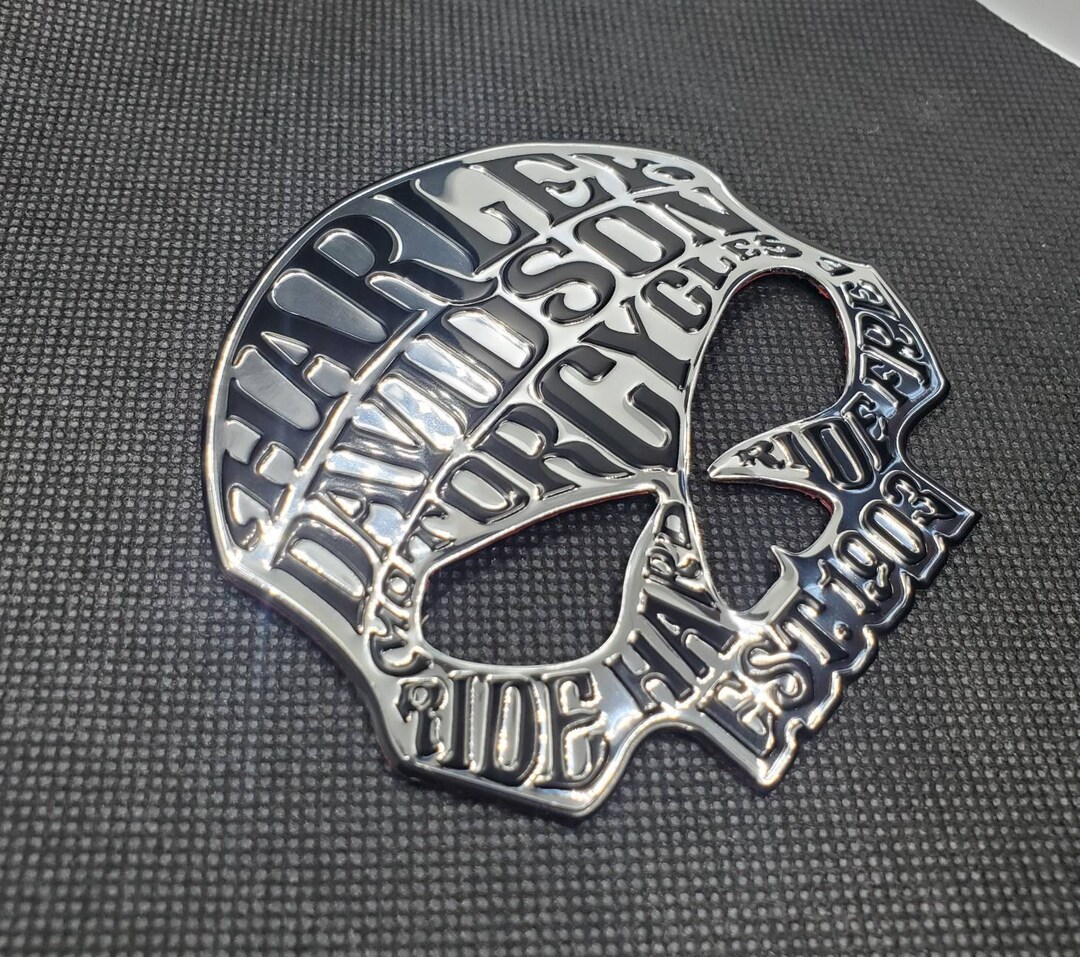 Chroma® Motorcycle Gas Tank Emblem Decal Willie G - Etsy