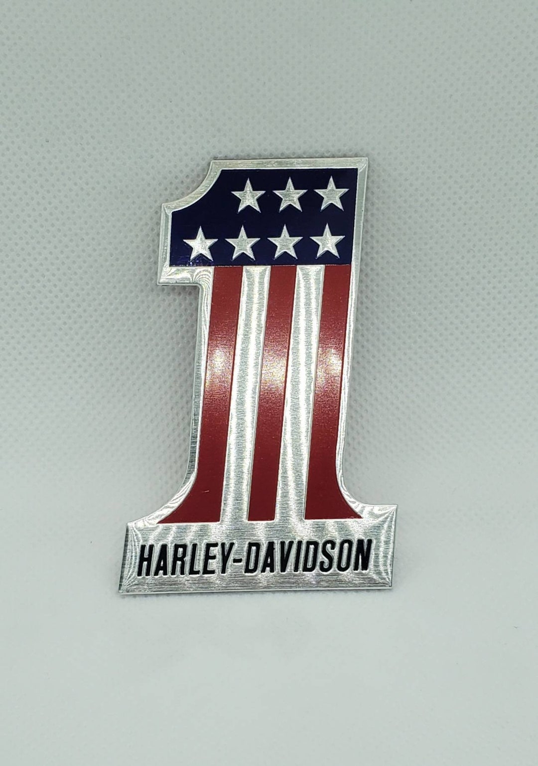 Chroma® Harley Davidson Number 1 Motorcycle Gas Tank Emblem - Etsy