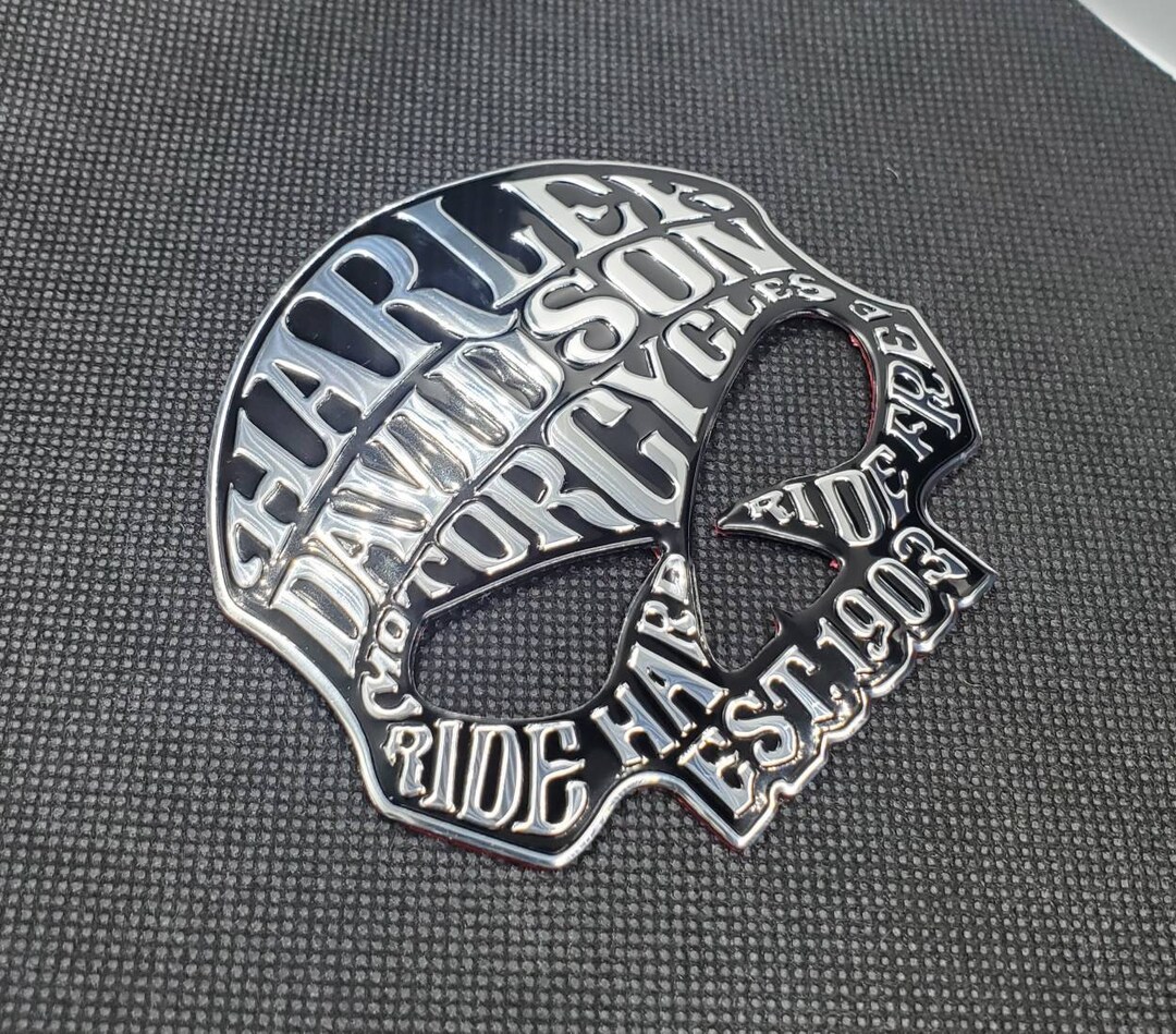 Chroma® Motorcycle Gas Tank Emblem Decal Willie G - Etsy