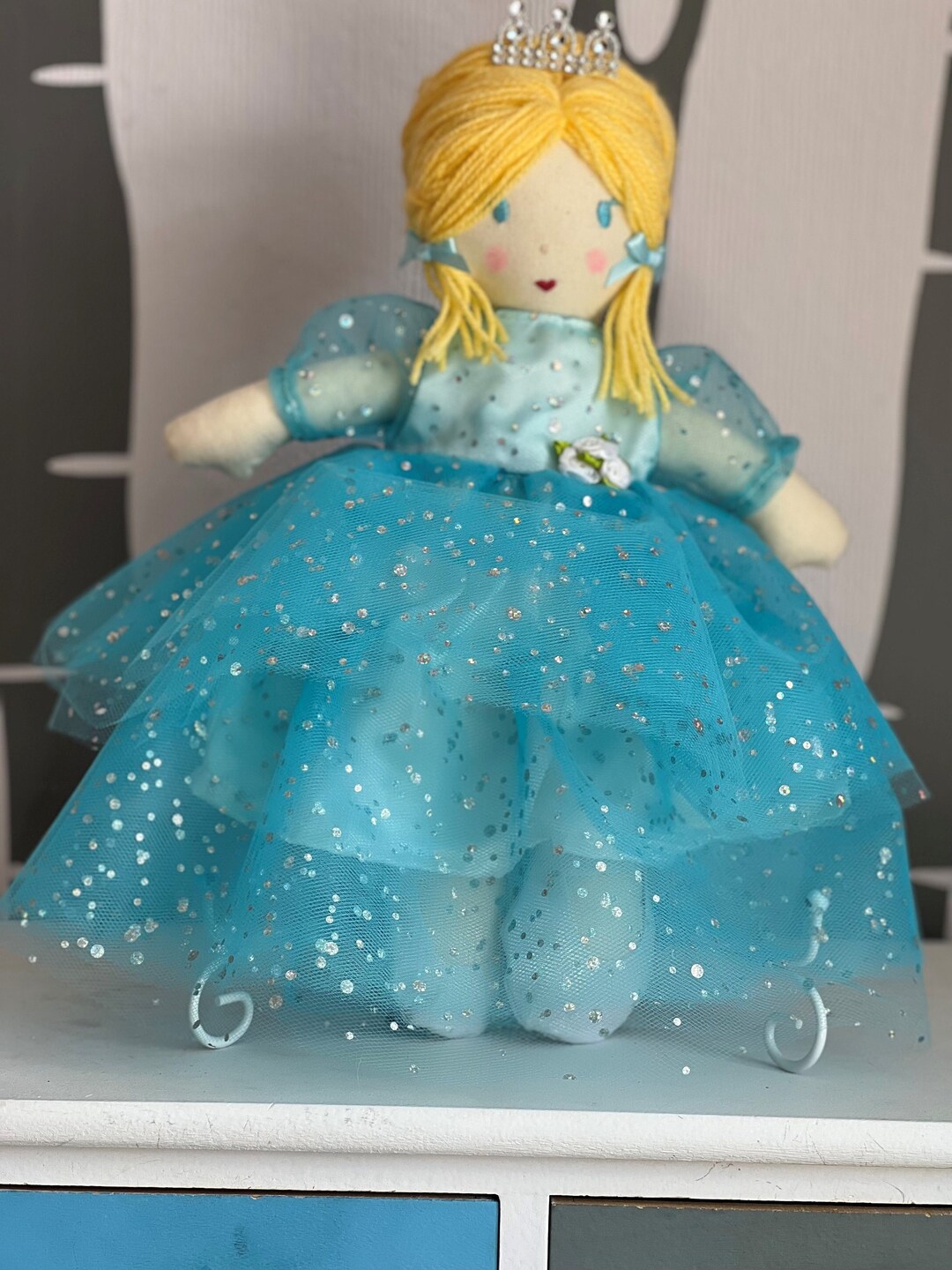 Cinderella Rag Doll - Etsy