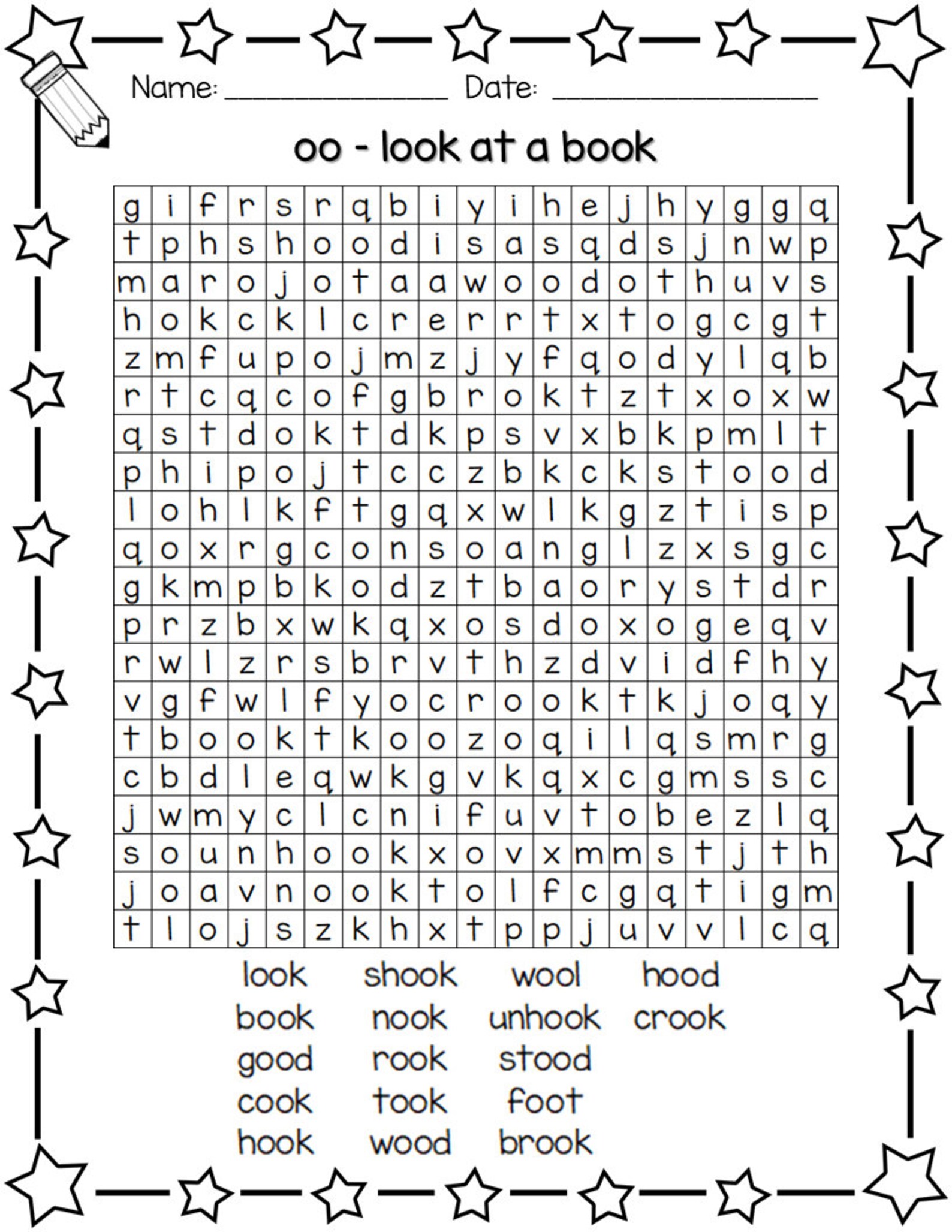 Read Write Inc (RWI) Set 2 Sounds - Word Searches With Answers - Etsy UK