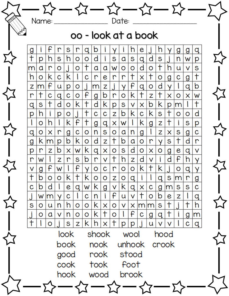 Read Write Inc (RWI) Set 2 Sounds - Word Searches With Answers - Etsy UK