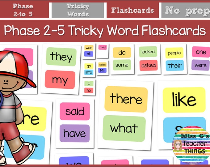 Roll the Dice and Read: Fun Tricky Word Games - Phase 2 to 5 - Etsy Canada