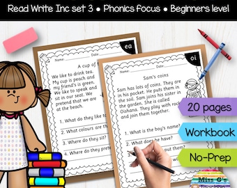 Reading Comprehension Book 2 - RWI Set 2 Phonics - Sounds and Stories ...