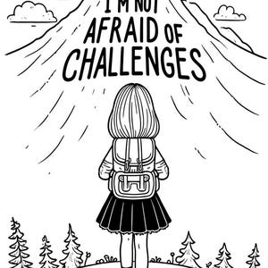 Growth Mindset Coloring Pages - Inspirational Classroom Decor - Etsy