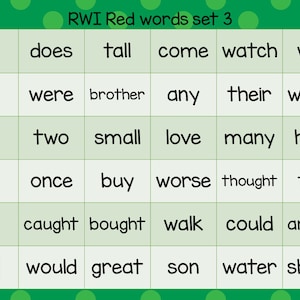 Roll and Read - Read Write Inc - RWI Red Word Colourful Board Games for ...