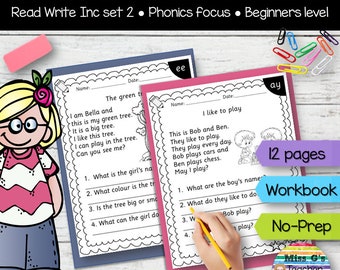 Reading Comprehension Book 2 - RWI Set 2 Phonics - Sounds and Stories ...
