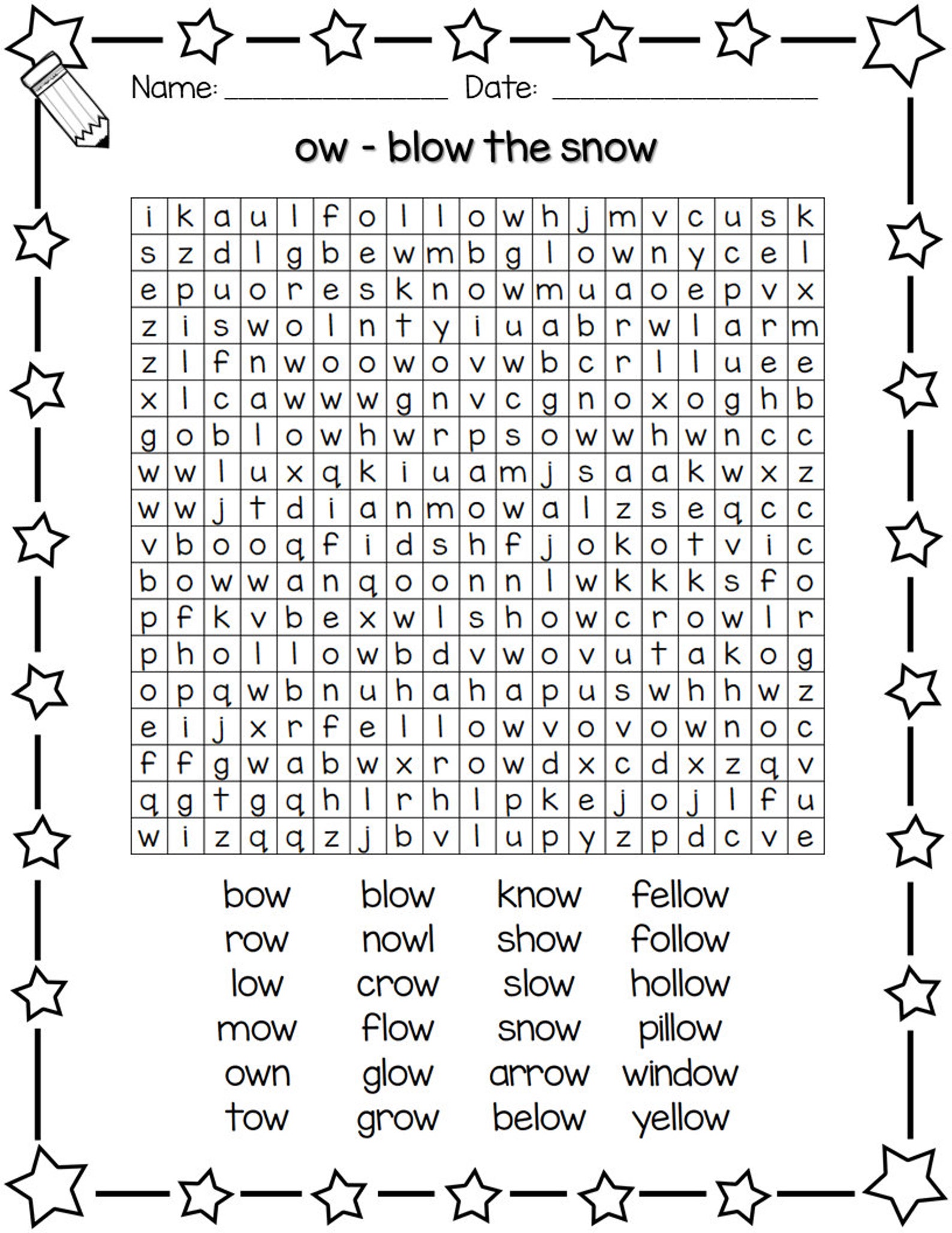 Read Write Inc (RWI) Set 2 Sounds - Word Searches With Answers - Etsy UK