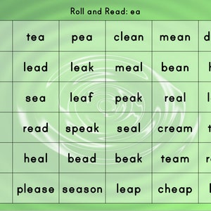 Read Write Inc (RWI) Phonics Set 3 Roll and Read Board Games (PDF) - Etsy