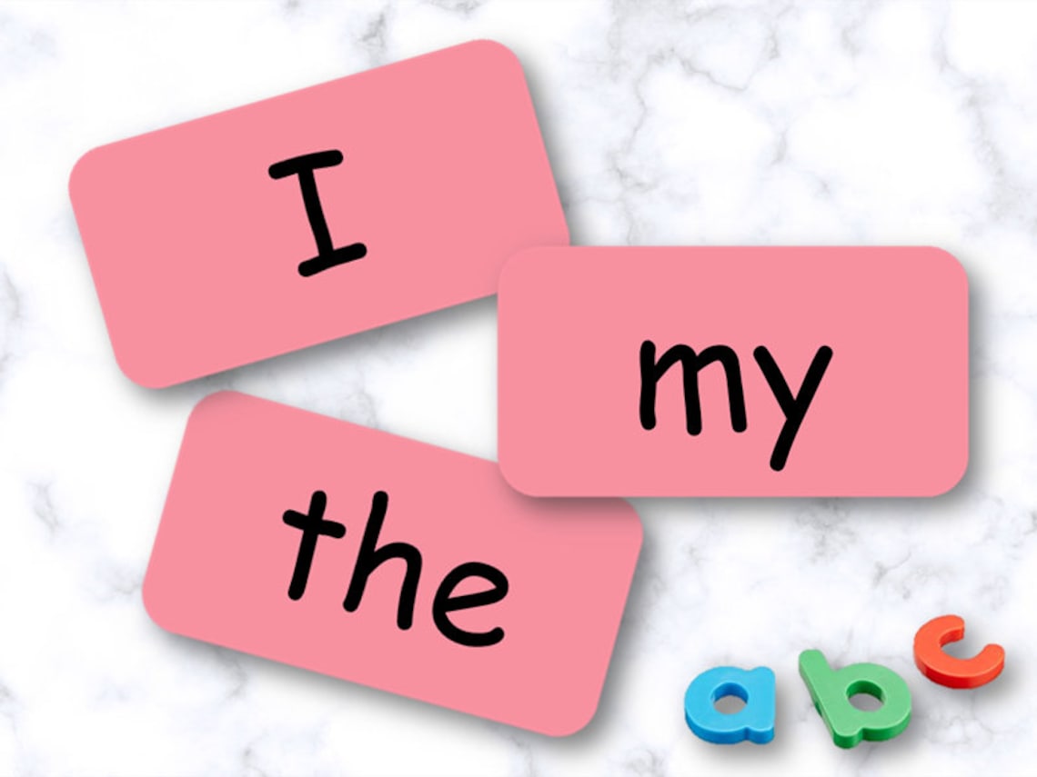 RWI Read Write Inc Red Word Flashcards Set 1 to 4 Phonics Reading - Etsy