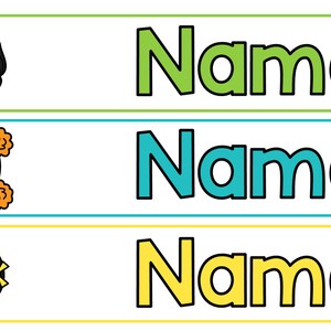Editable Cute Student Name Bookmarks - Christmas or Back to School Gift ...