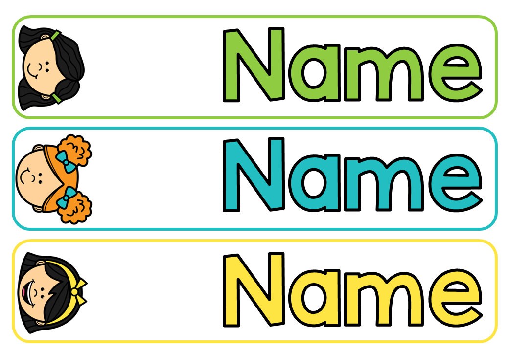 Editable Cute Student Name Bookmarks - Christmas or Back to School Gift ...