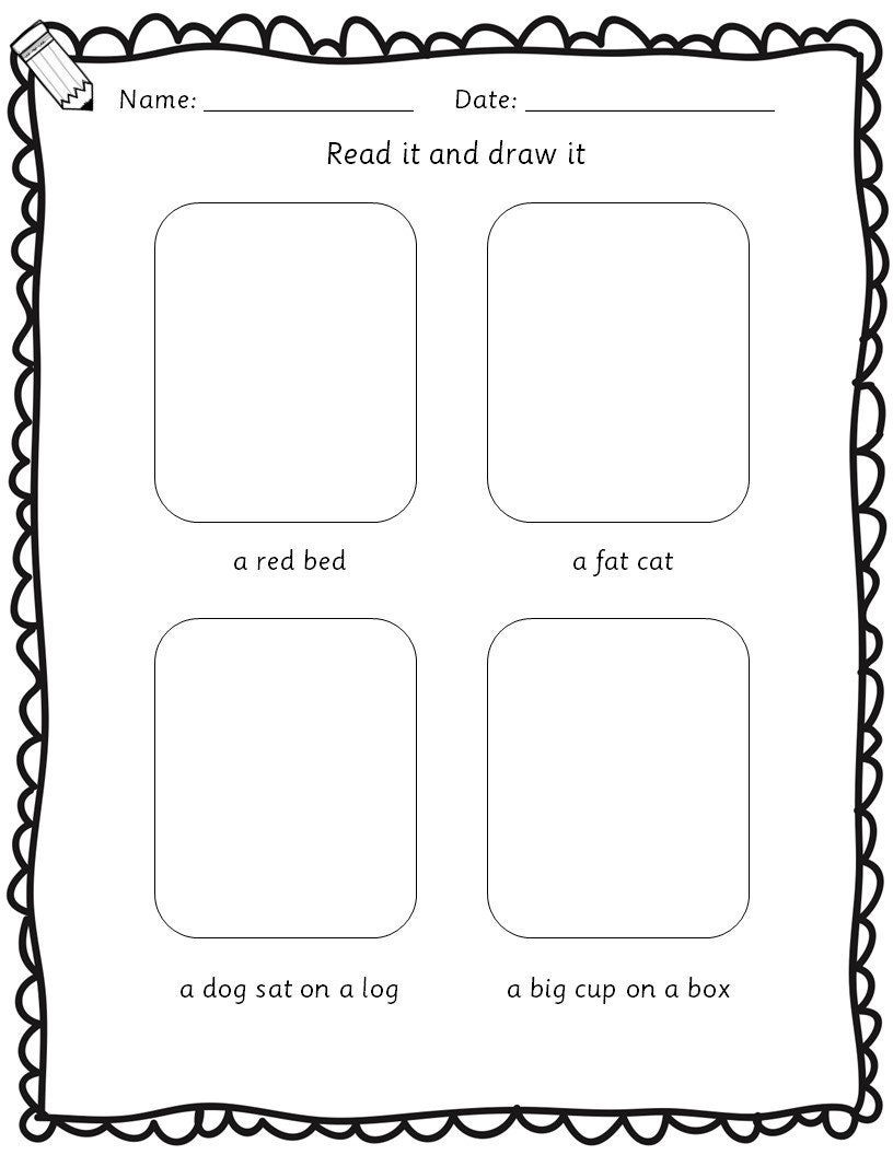 RWI Phonics Set 1 'I Can Read and Write' Activity Workbook Sound ...