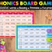 Roll the Dice CVCC CCVC Word Game Boards - Etsy