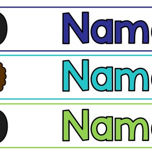 Editable Cute Student Name Bookmarks - Christmas or Back to School Gift ...